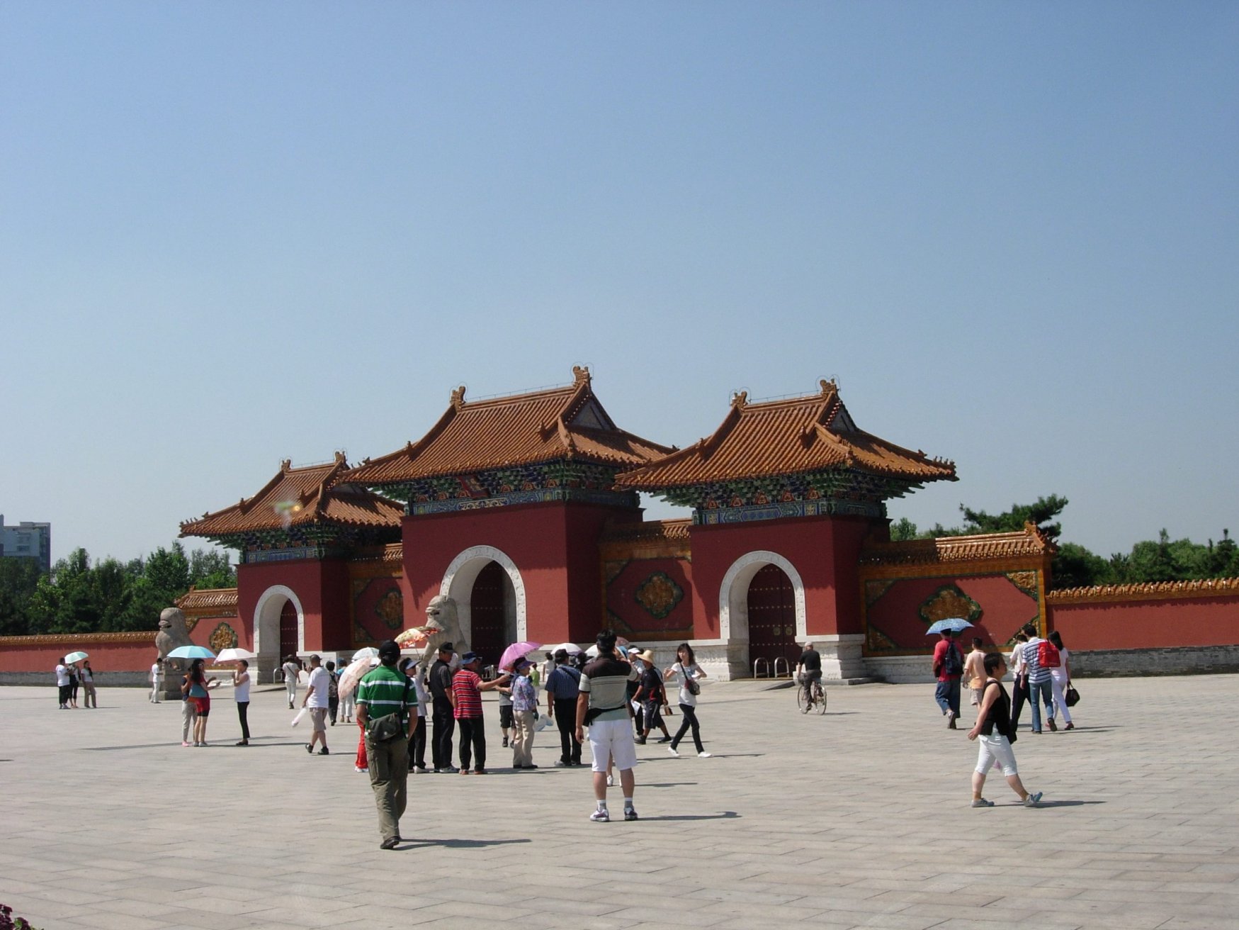 Парк Бэйлин и Чжаолин (Beiling Park and Zhaoling) — фотография, размер ...