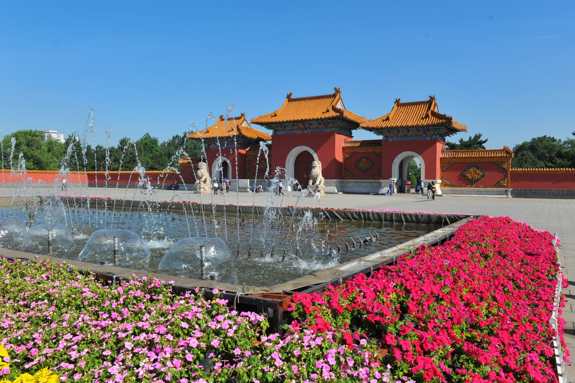 Парк Бэйлин и Чжаолин (Beiling Park and Zhaoling) — фотография, размер ...